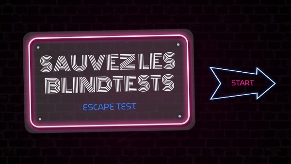 Part 1 - escape test