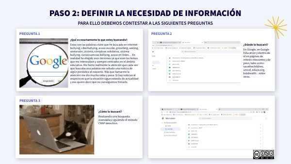 PASO 2: DEFINIR LA NECESIDAD DE INFORMACIÓN | Genially
