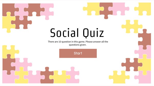 SOCIAL QUIZ | Genially