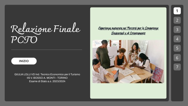 Relazione finale PCTO | Genially
