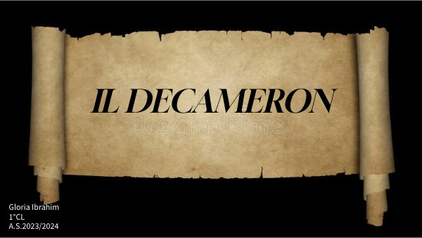 Il Decameron | Genially