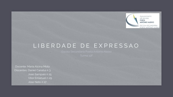 LIBERDADE DE EXPRESSAO | Genially