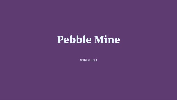 Pebble Mine