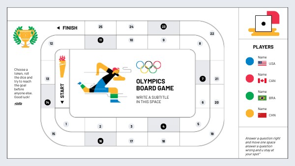 OLYMPICS BOARD GAME poa | Genially