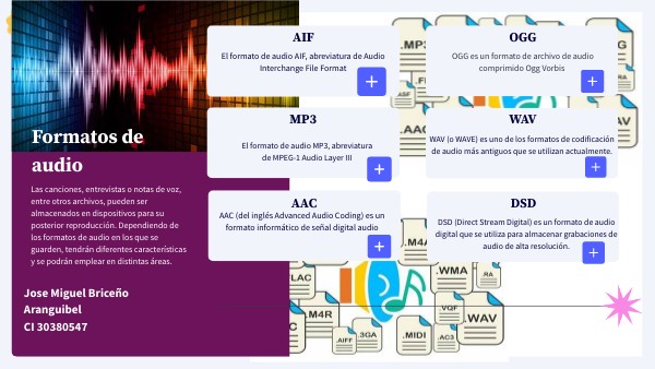 Formatos de Audio | Genially