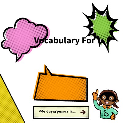 SUPERPOWERS FLASHCARD