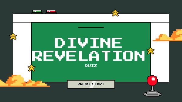 DIVINE REVELATION QUIZ | Genially