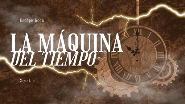 TIME MACHINE ESCAPE | Genially