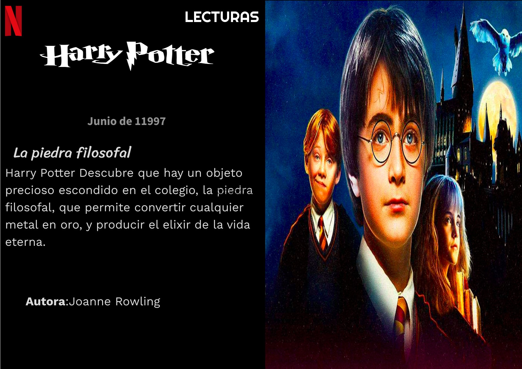 BookFlix 6ºD | Genially