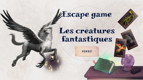 Escape game créatures fantastiques | Genially