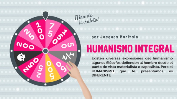 HUMANISMO INTEGRAL