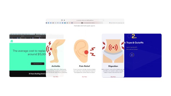Landing Page Component