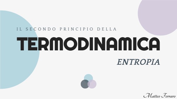 Matteo Ferraro - il II principio - presentazi