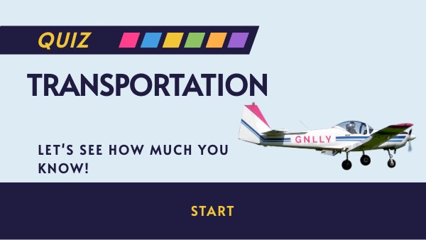 QUIZ TRANSPORT | Genially
