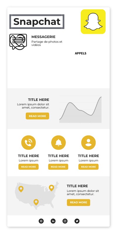 Infographie Snapchat
