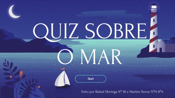 Quiz sobre o mar | Genially