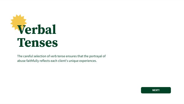 Verbal Tenses | Genially