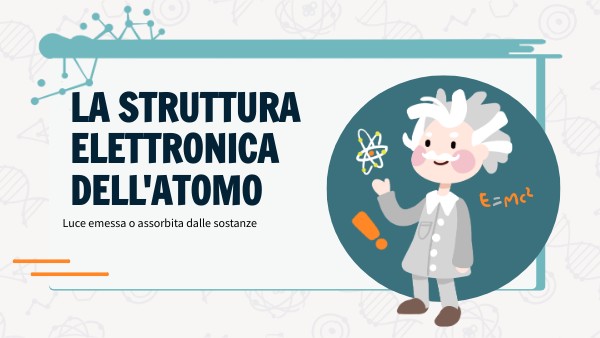La struttura dell'atomo | Genially