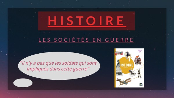 Projet histoire | Genially