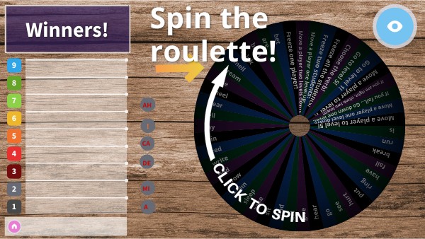 Irregular Verbs Spinner!