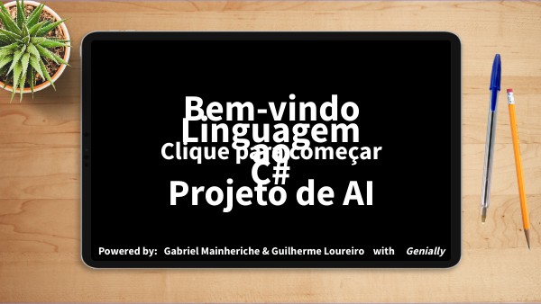 Linguagem C# - Projeto de AI