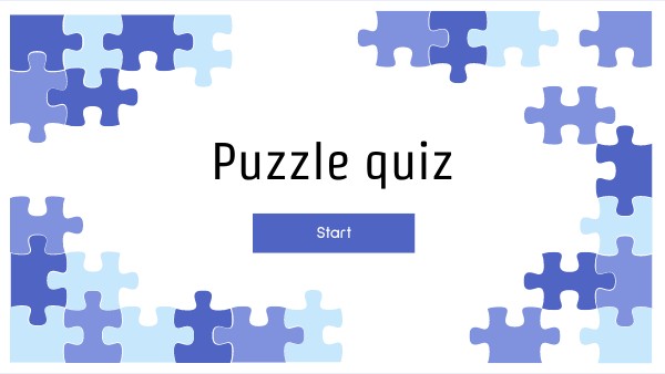 PUZZLE QUIZ