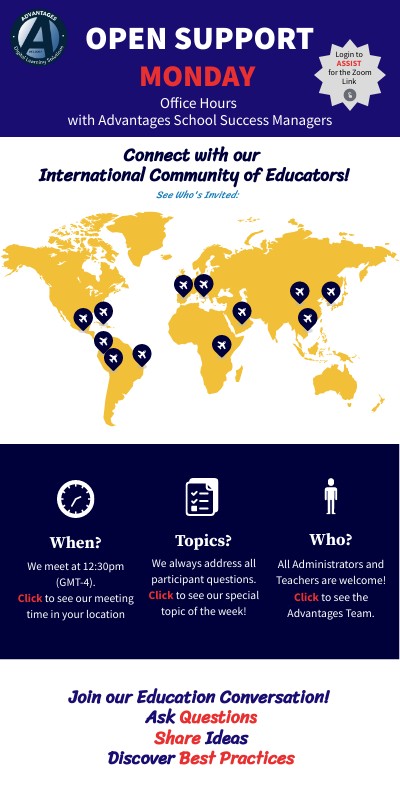 Monday Open Support | Genially