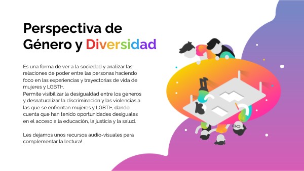 Intro a Perspectiva de Género y Diversidad | Genially