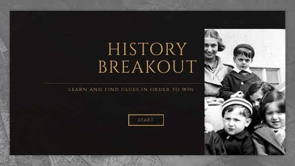 History Digital Escape Room | Genially