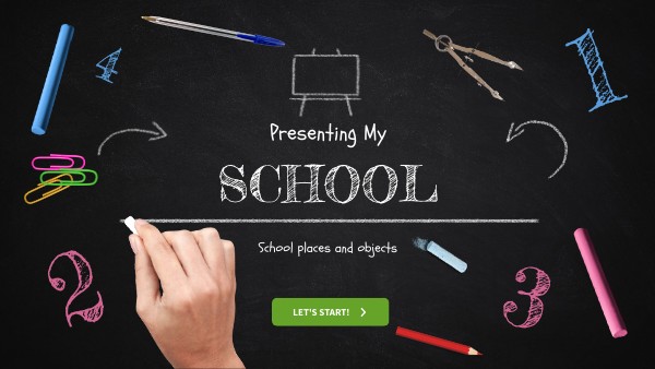 My School (places and objects) | Genially