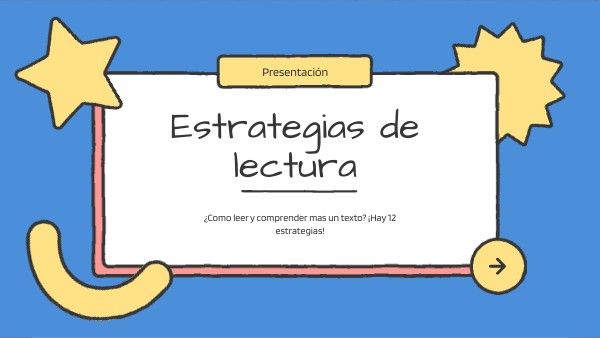 12 estrategias de lectura | Genially