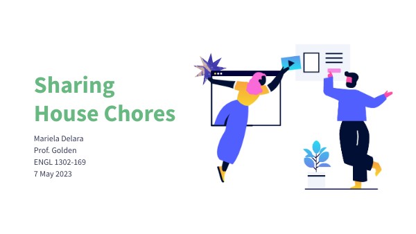 Sharing House Chores