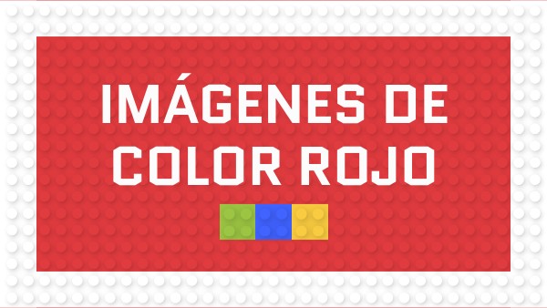 Imágenes de color rojo | Genially