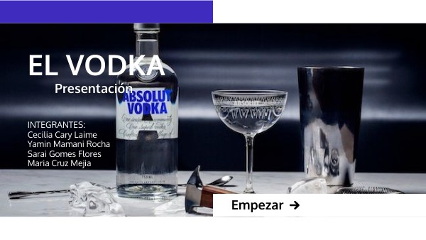 PRESENTACIÓN DEL VODKA | Genially