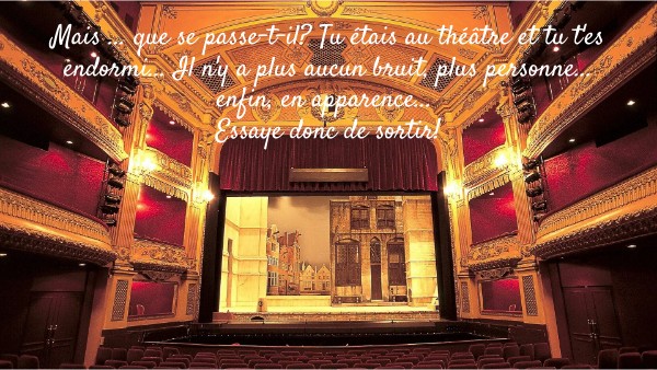 Le vocabulaire et les métiers du théâtre | Genially