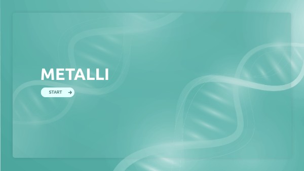 presentazione dei metalli | Genially