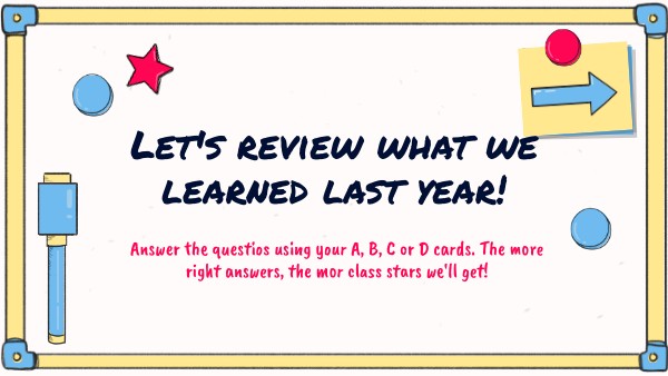 Vocabulary Review | Genially