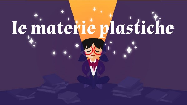 le materie plastiche