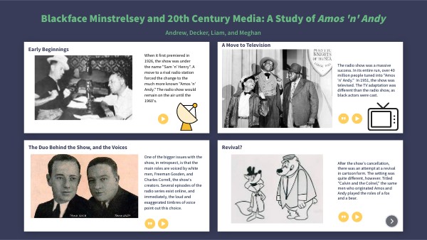 Amos 'n' Andy | Genially