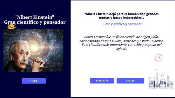 Einstein gran científico y pensador | Genially