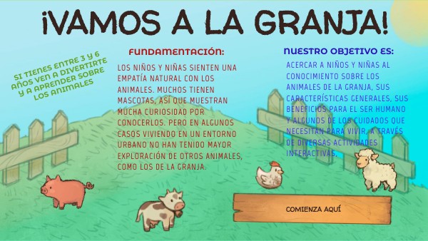 APRENDAMOS EN LA GRANJA