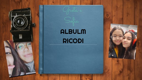 ALBUM RICORDI GRETA E SOFIA