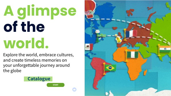 A glimpse of the world