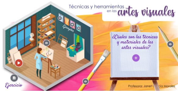Técnicas y materiales en las artes visuales | Genially
