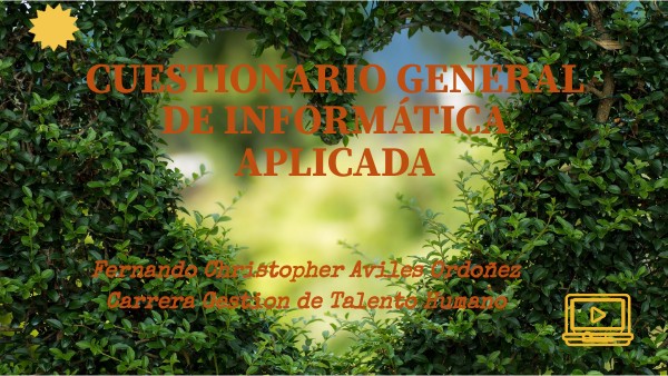 INFORMATICA APLICADA | Genially