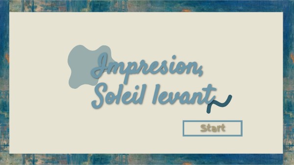 Impression, Soleil Levant | Genially