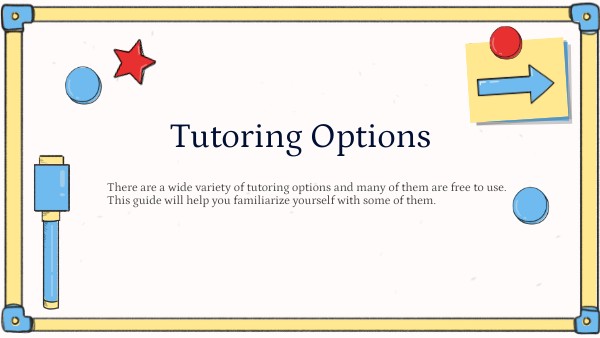 Tutoring Options | Genially