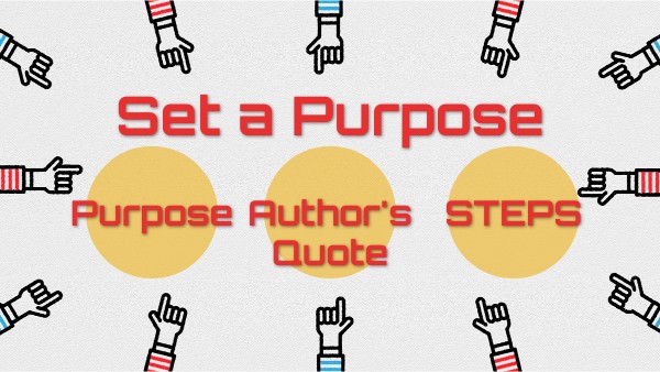 Set a Purpose