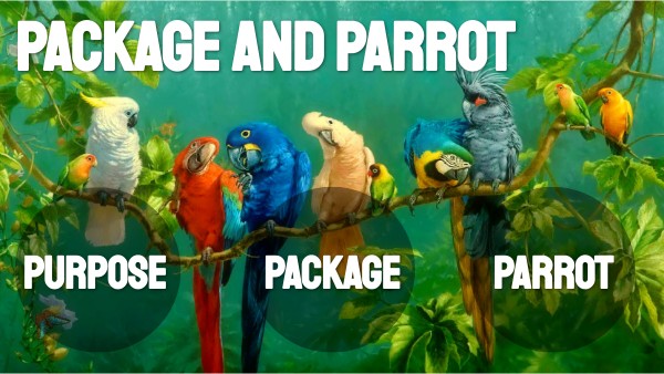 Package and Parrot | Genially