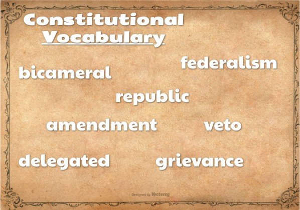 Constitutional Vocabulary